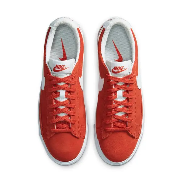 Nike Blazer Low Mantra Orange Sneakers - White/orange