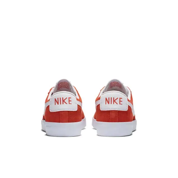 Nike Blazer Low Mantra Orange Sneakers - White/orange