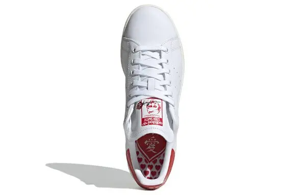 Adidas Originals Stan Smith Low Top Sneakers - Red