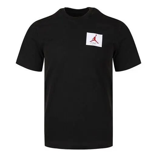 JORDAN Air Flight Essentials Short Sleeve T-shirt - Black