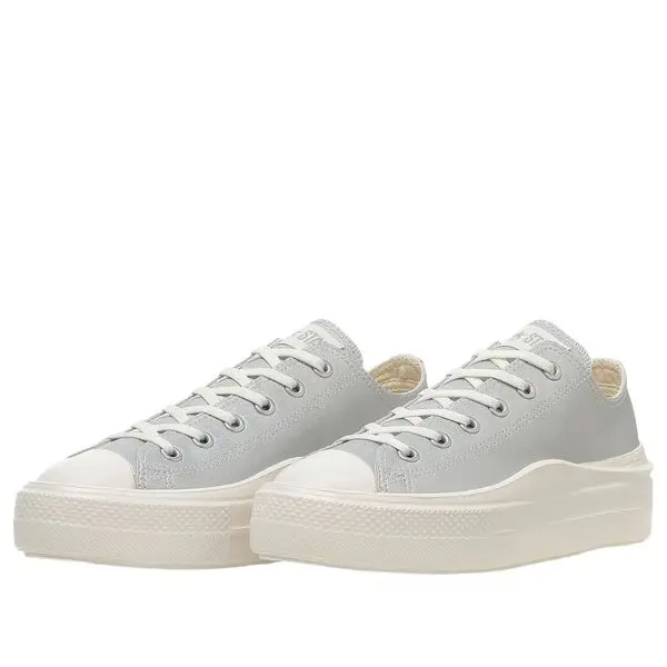 CONVERSE Chuck Taylor All Star Light Platform Sneakers - Silver/white