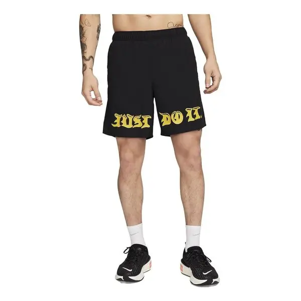 Nike Challenger Dri-fit Shorts - Black/gold