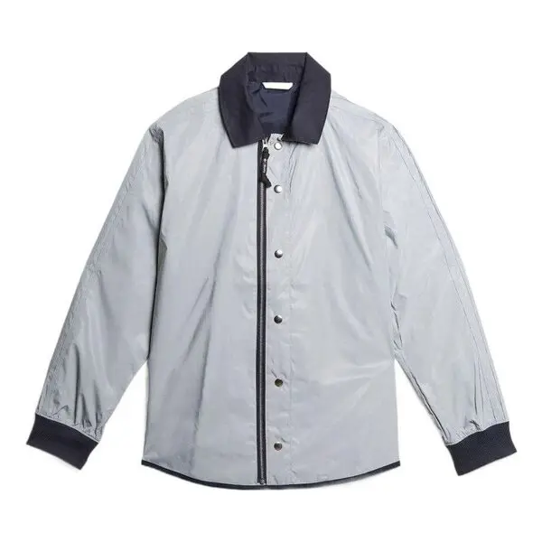 Adidas Colorblock Lapel Coach Jacket - Multi-color