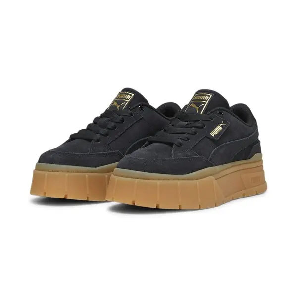 PUMA Mayze Stack 'soft Winter Gum' Sneakers - Black