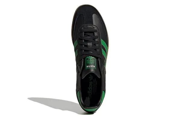 Adidas Samba Austin Fc Sneakers - Core Black/real Green/gum