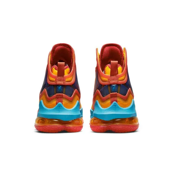 Nike Lebron 19 Ep "tune Squad" High Top Sneakers - Red/orange/yellow