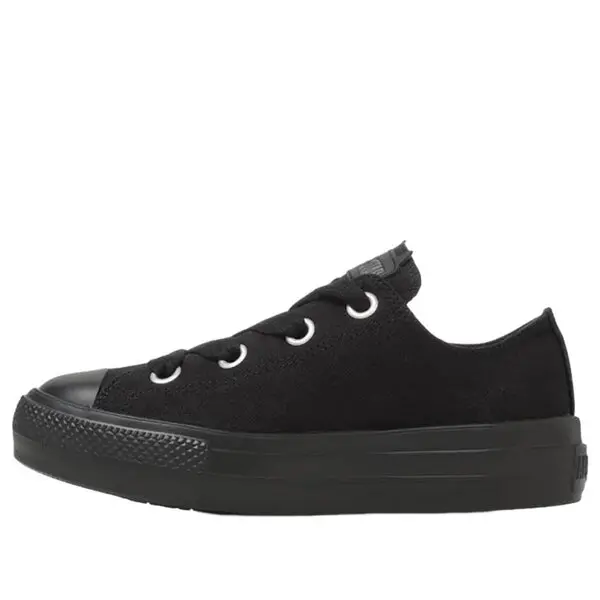 CONVERSE Chuck Taylor All Star Light Plts Bigeyelets Ox Sneakers - Black