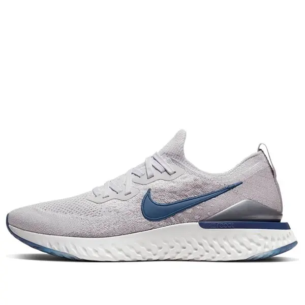 Nike Epic React Flyknit 2 Athletic Shoes - Grey/blue