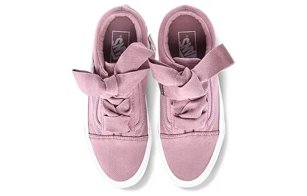 VANS Old Skool Sneakers With Bow Detailing - Pink