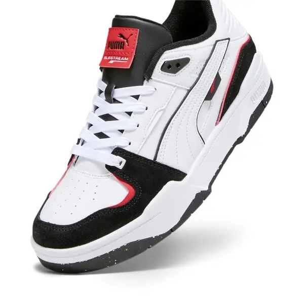 PUMA Slipstream Basketball Mix Sneakers - White/black/red