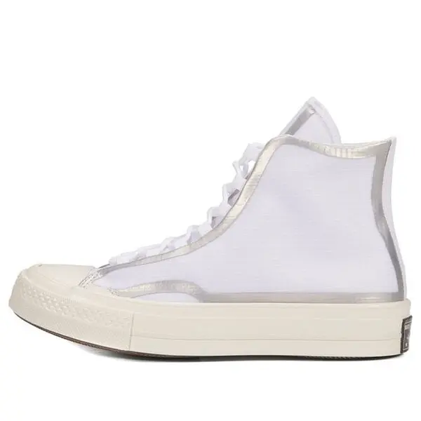 CONVERSE Chuck 70 Hi Metallic Tape Seam Sneakers - Black/brown