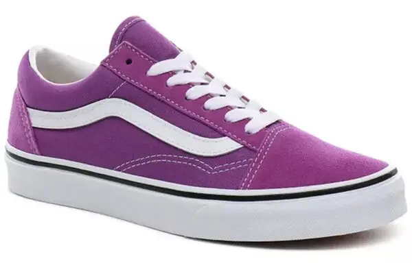 VANS Old Skool "dewberry" Sneakers - White/purple