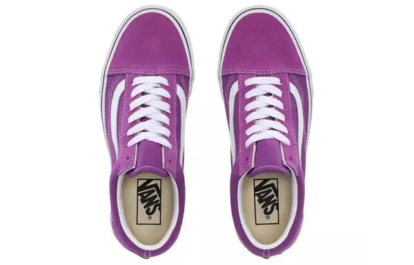 VANS Old Skool "dewberry" Sneakers - White/purple