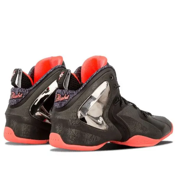 Nike Lil Penny Posite Prm Qs 'gumbo League' Sneakers - Black/black-atomic Red