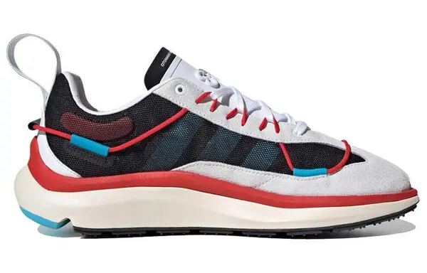 Adidas Y-3 Shiku Run Sneakers - Black/white/red