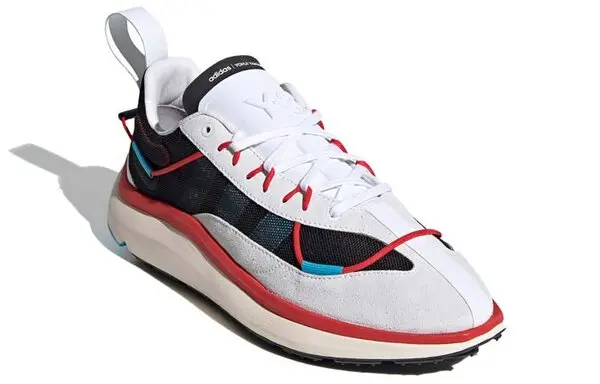 Adidas Y-3 Shiku Run Sneakers - Black/white/red