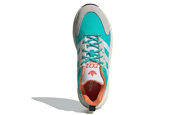 Adidas Zx 22 Low Top Sneakers - White/blue/gray