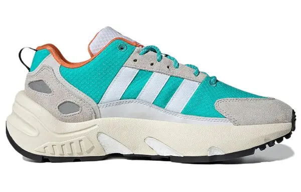 Adidas Zx 22 Low Top Sneakers - White/blue/gray