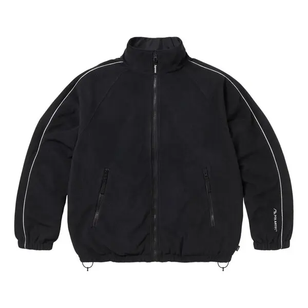 Supreme Polartec Reversible Track Jacket - Black