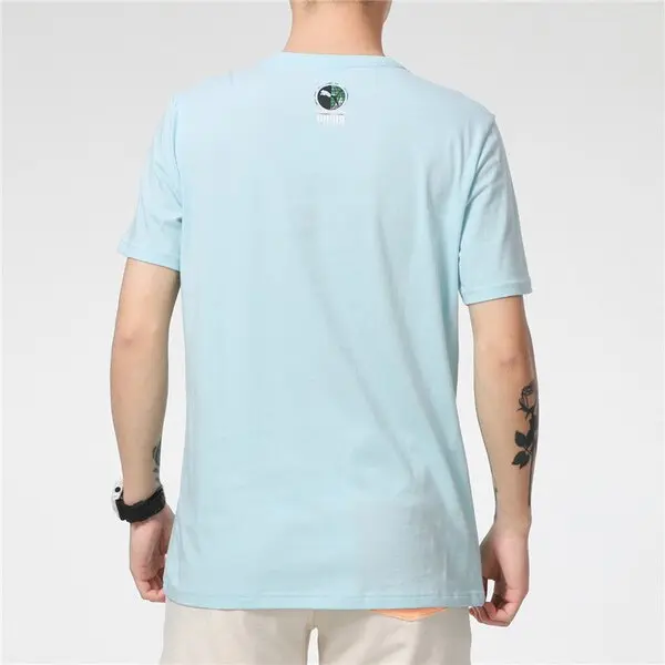 PUMA Graphic T-shirt 'blue Black