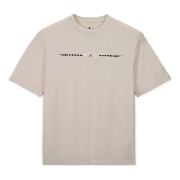 JORDAN X Travis Scott T-shirt Asia Sizing - Light Bone