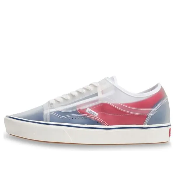 VANS Comfycush Slip-skool Sneakers - Red/blue