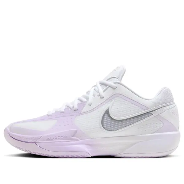 Nike Zoom Gt Cut Cross Ep Basketball Sneakers - White/barely Grape/pink Foam