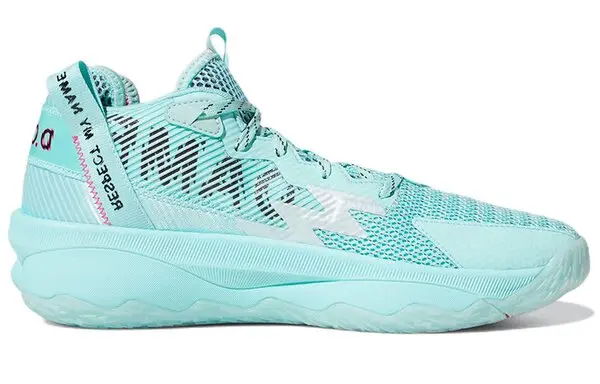 Adidas Dame 'respect My Name' Athletic Sneakers - Blue