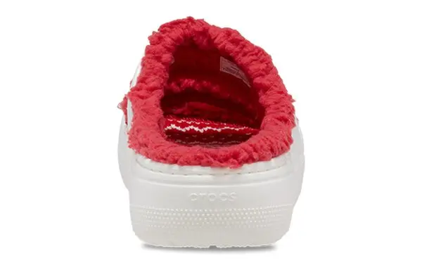 CROCS Classic Cozzzy Holiday Sweater Slides