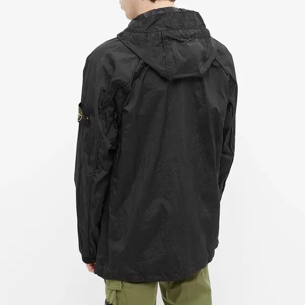 Stone Island Packable Nylon Metal Jacket - Black