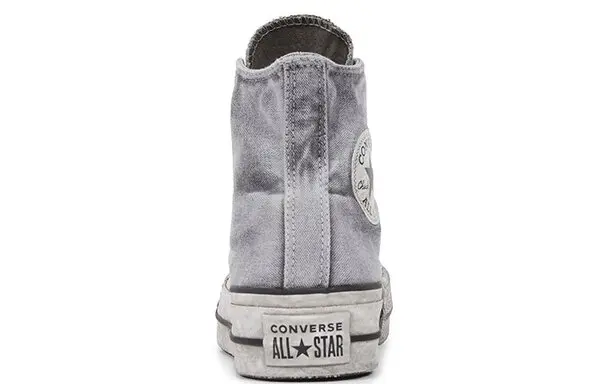 CONVERSE Chuck Taylor All Star Lift Smoked Canvas High Top Sneakers - Grey