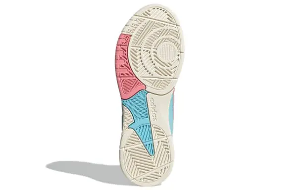 Adidas Neo 5th Quarter High Top Sneakers - White/cream/pink