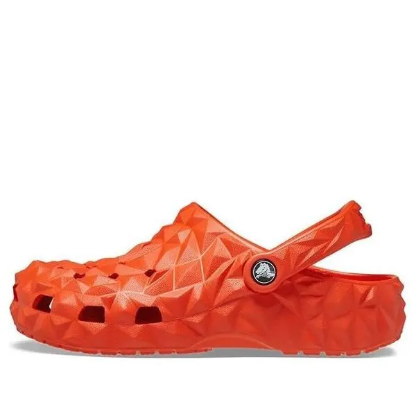 CROCS Classic Geometric Clogs - Orange
