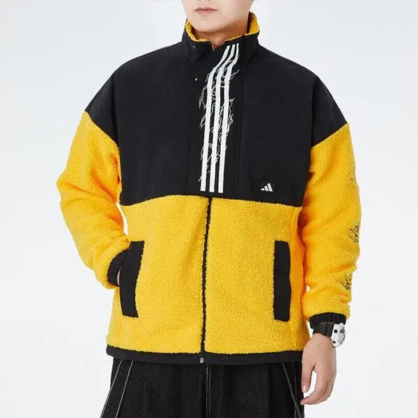 Adidas Fleece Zip-up Jacket
