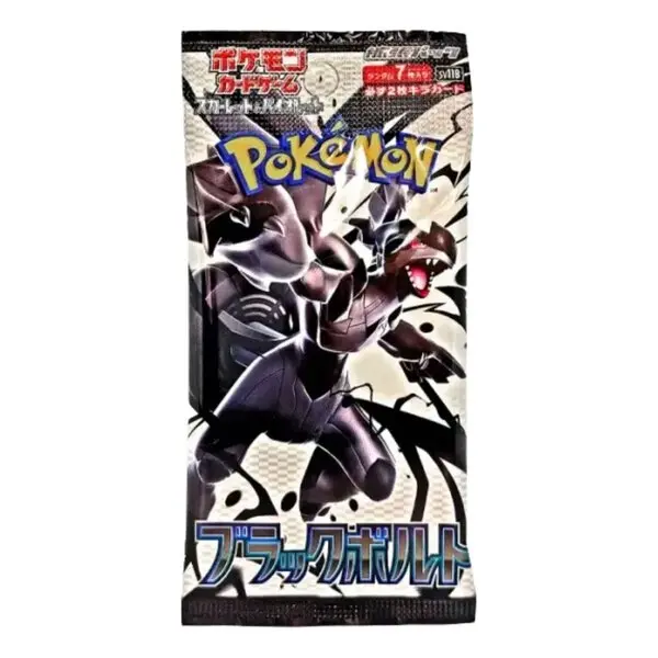 POKEMON Card Game Scarlet & Violet Expansion Pack "black Bolt - Multi-color