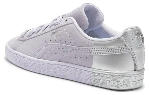 PUMA Suede Dance Crew Sneakers - Light Purple/silver