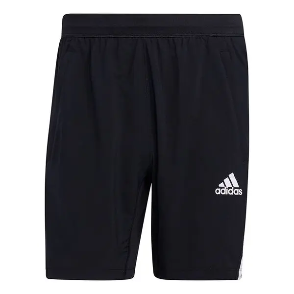 Adidas Aero 3-stripes Training Shorts - Black
