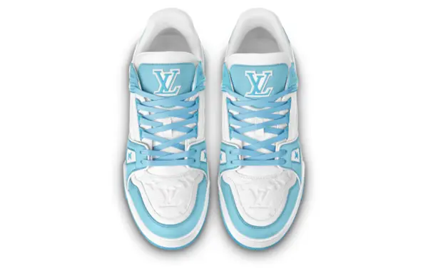 LOUIS VUITTON Trainers - White/blue