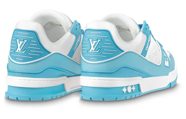 LOUIS VUITTON Trainers - White/blue