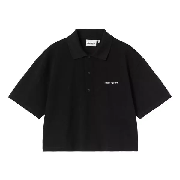 Carhartt Work In Progress Short Sleeve Script Polo T-shirt