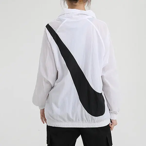 Nike Large Swoosh Zipper Windbreaker