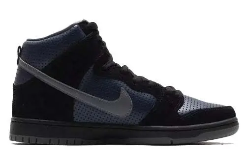 Nike Dunk High Pro "gino Iannucci - Black/lt Graphite/obsidian