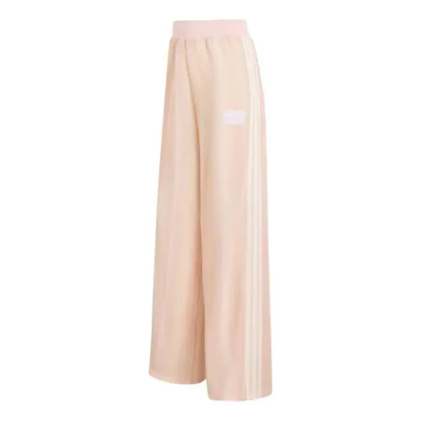 Adidas Summer Glow Knitted Firebird Track Pants - Sandy Pink
