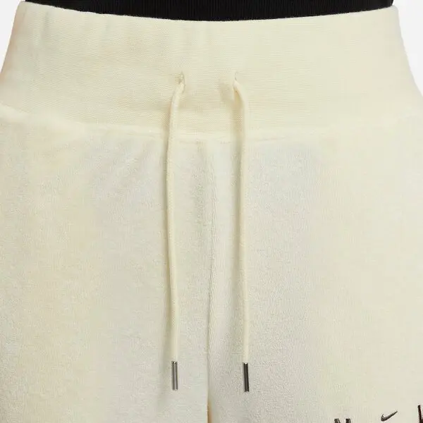 Nike Trry Cozy Pant Wide Leg Sweatpants - Beige