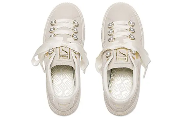PUMA Suede Platform Embellished Sneakers