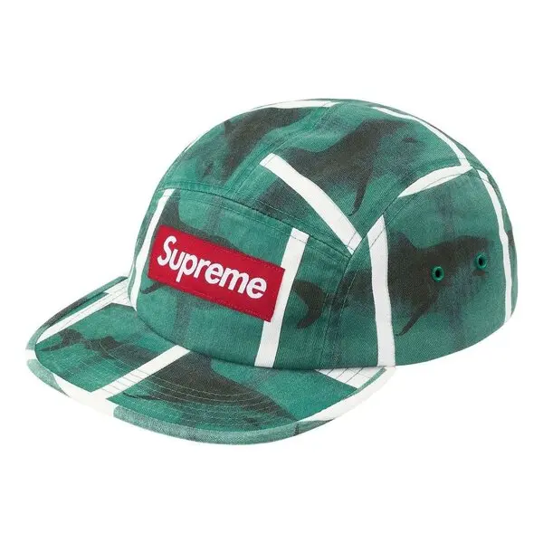Supreme X Damien Hirst Camp Cap - White