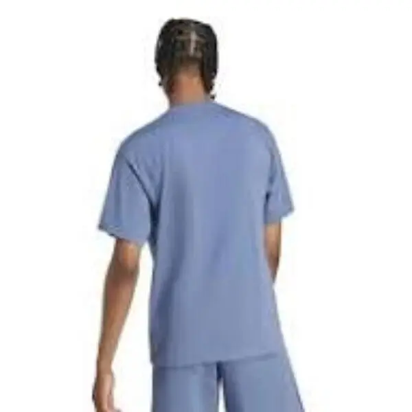 Adidas All Szn 3-stripes Garment Wash T-shirt Asia Sizing - Blue