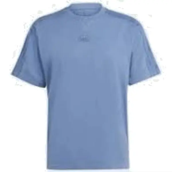 Adidas All Szn 3-stripes Garment Wash T-shirt Asia Sizing - Blue