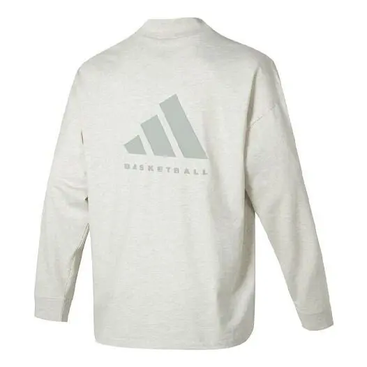 Adidas One Basketball Long Sleeve T-shirt - White