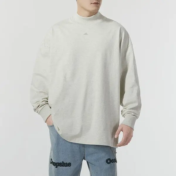 Adidas One Basketball Long Sleeve T-shirt - White